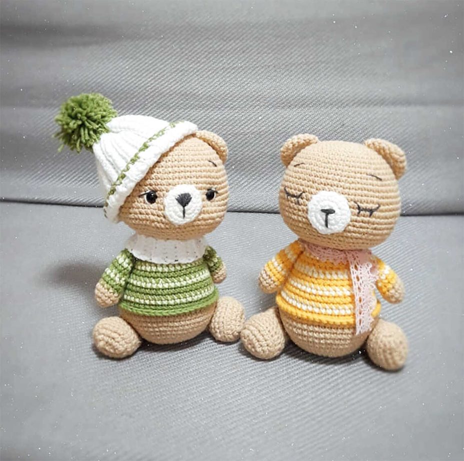 Amigurumi Little Bear Yui Crochet Free Pattern - Amigurumi Free Patterns