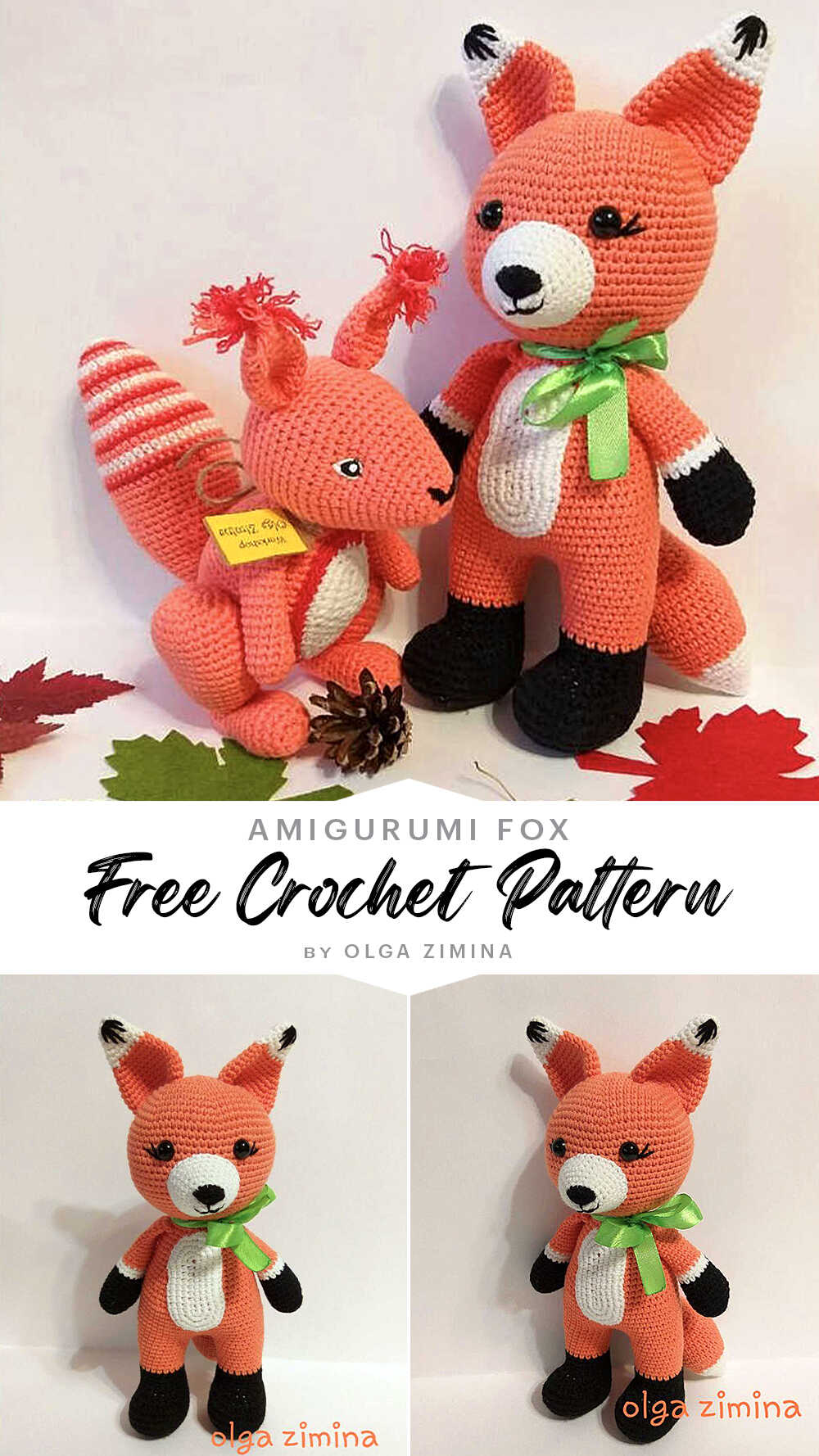 Amigurumi Fox Free Crochet Pattern - Amigurumi Free Patterns
