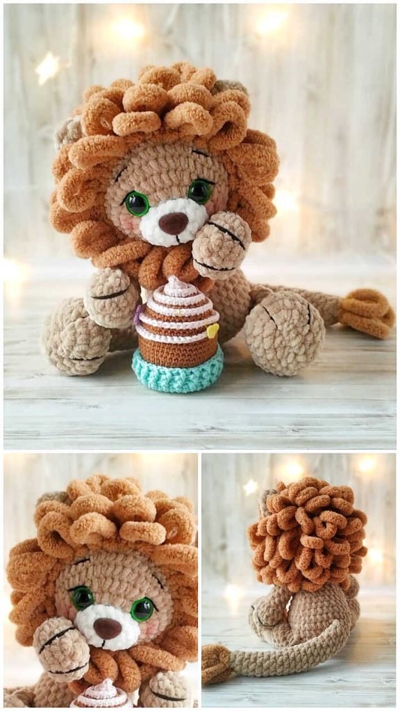 Amigurumi Lion Crochet Free Pattern - Amigurumi Free Patterns