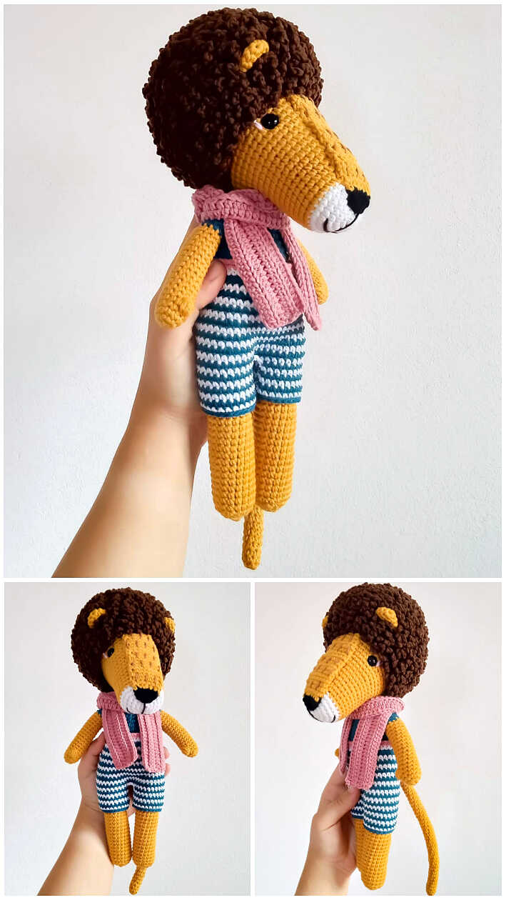 Amigurumi Lion Crochet Free Pattern - Amigurumi Free Patterns