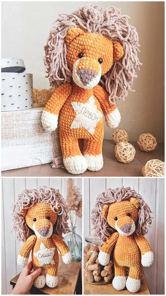 Amigurumi Lion Crochet Free Pattern - Amigurumi Free Patterns