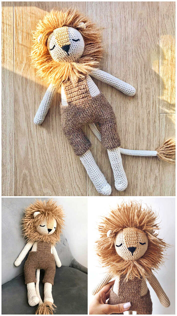 Amigurumi Lion Crochet Free Pattern - Amigurumi Free Patterns