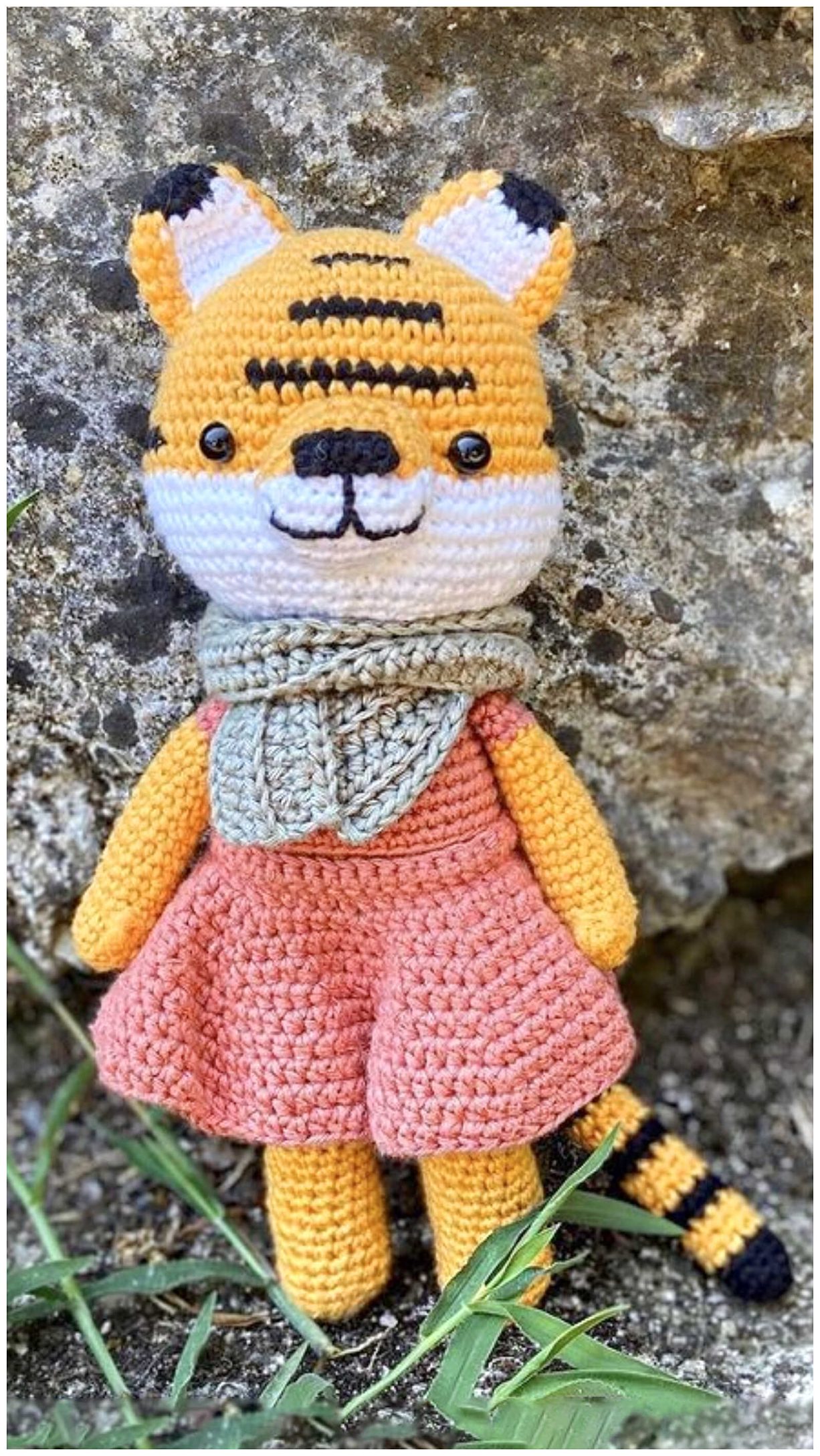Amigurumi Mini Tiger Crochet Free Pattern - Amigurumi Free Patterns