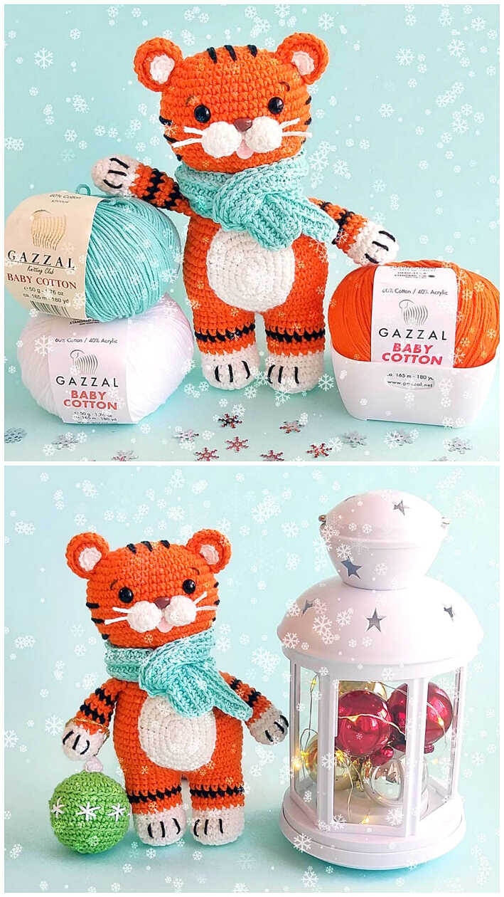 Amigurumi Mini Tiger Crochet Free Pattern - Amigurumi Free Patterns