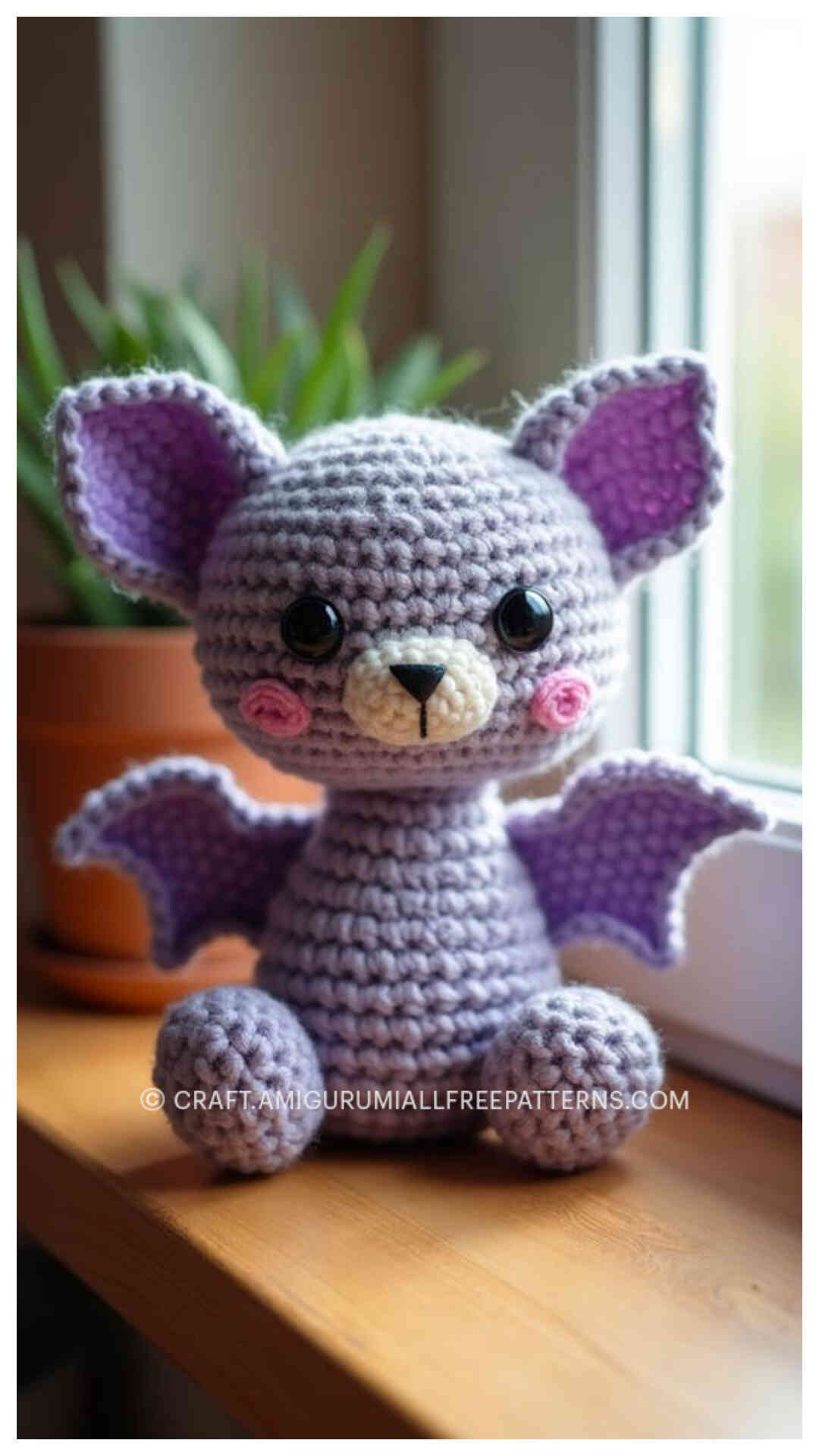 Crochet Mini Bat Free Amigurumi Pattern - Amigurumi Free Patterns