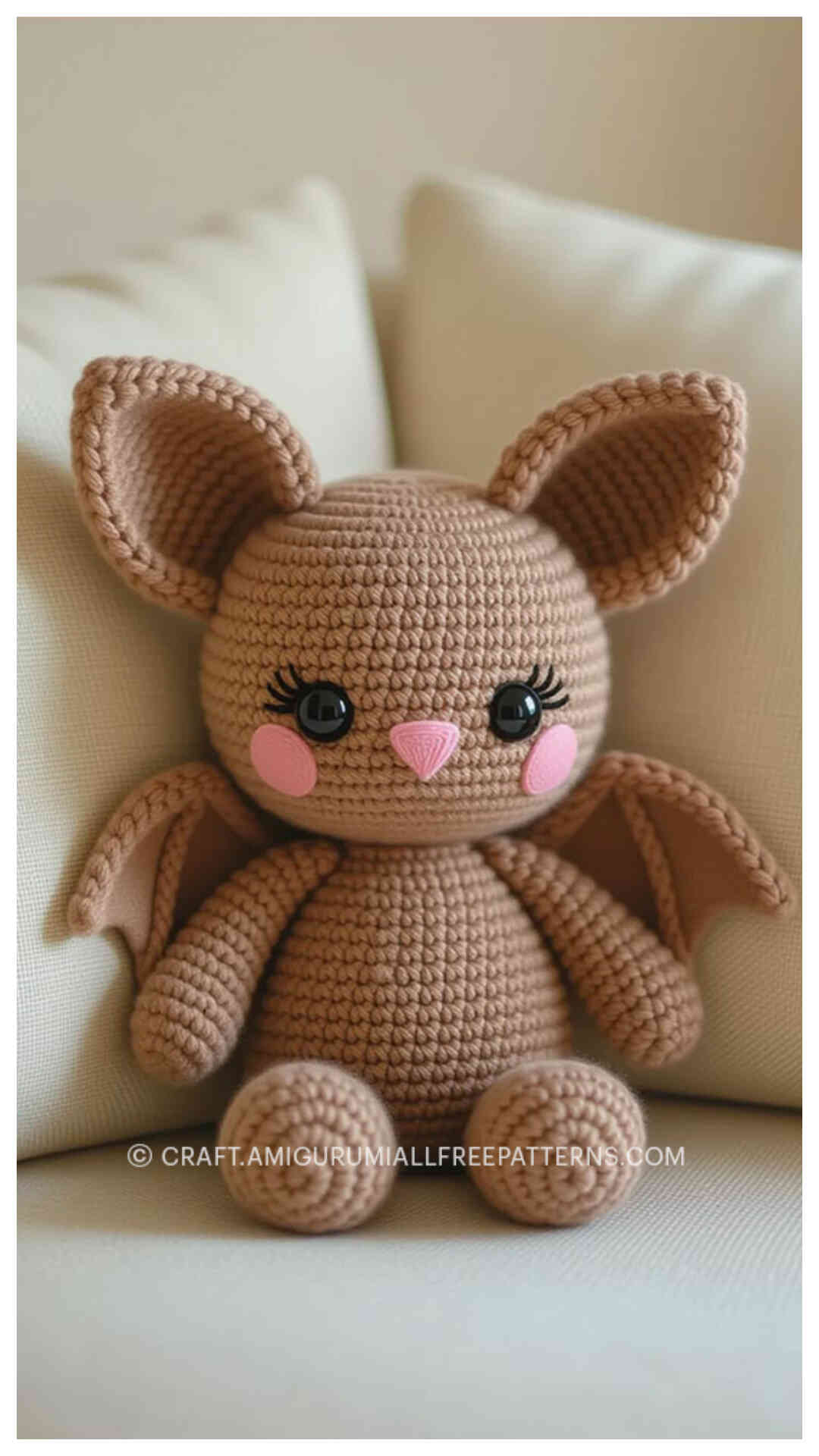 Crochet Mini Bat Free Amigurumi Pattern - Amigurumi Free Patterns