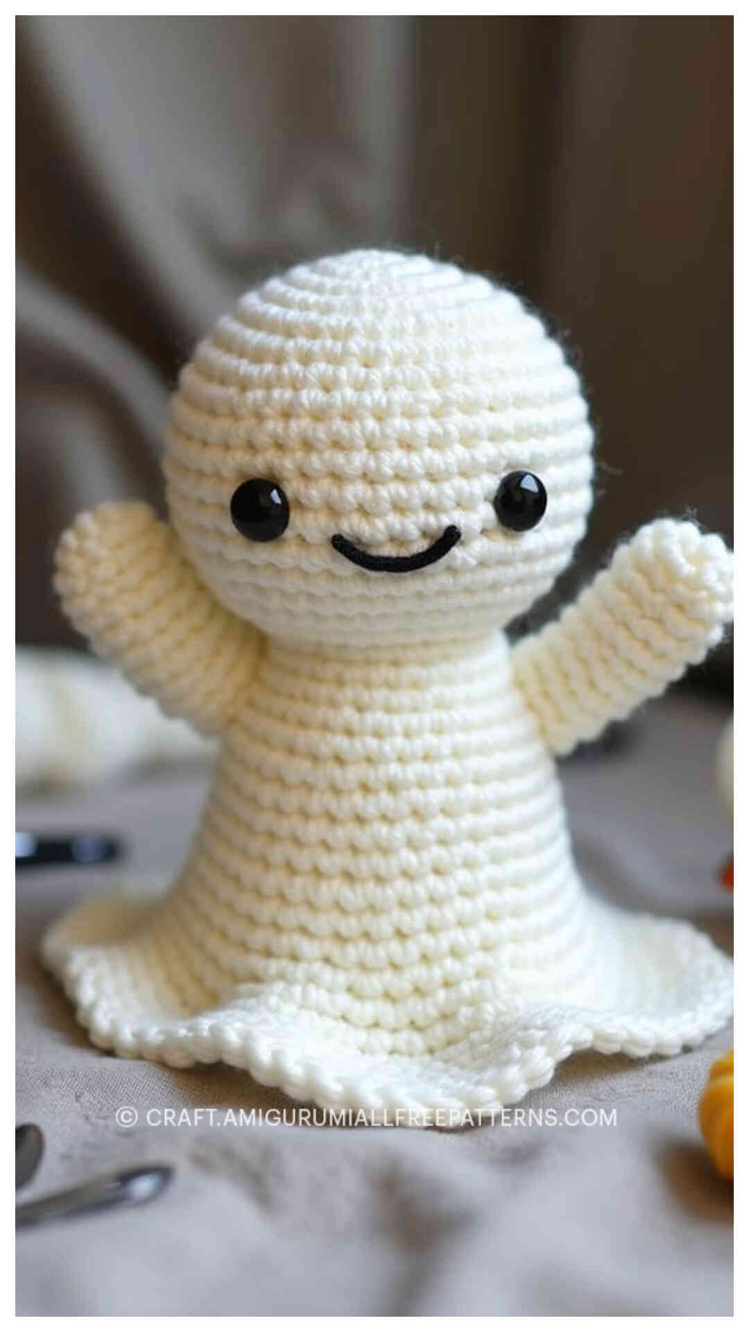 Halloween Baby Ghost Free Crochet Pattern - Amigurumi Free Patterns